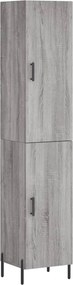 Skříň highboard šedá sonoma 34,5 x 34 x 180 cm kompozitní dřevo 3198799