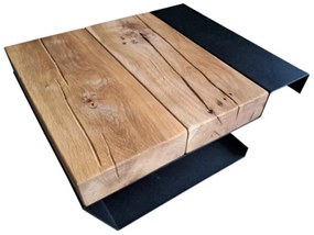 GK Závěsný noční stolek z dubového masivu NINA, 38,5 cm