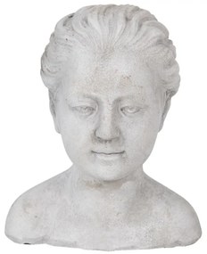 Dekorační socha hlava ženy – 17x16x20 cm