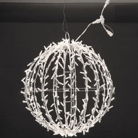 DecoLight SM-080003 3D LED koule průměr 40cm PROFI studená bílá