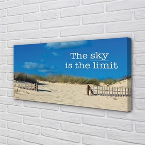 Obrazy na plátně Beach nebe string 140x70 cm