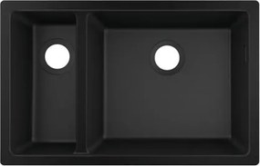 Hansgrohe S51 dřez grafitová černá 43433170