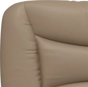 Postel s matrací Hvar cappuccino 90 x 200 cm umělá kůže 3208700
