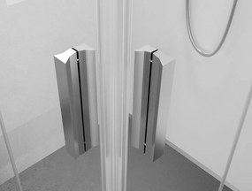 Polysan Polysan, ZOOM čtvercová sprchová zástěna 700x700mm, rohový vstup, ZL4715L-02