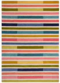 Hans Home | Ručně všívaný kusový koberec Illusion Piano Pink/Multi - 200x290