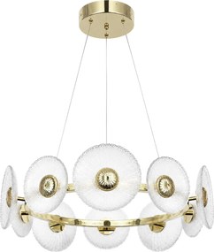 Toolight Rea, ZÁVĚSNÁ STROPNÍ SWE071-CP 60cm GOLD, OSW-30200