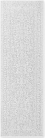 NORTHRUGS, Běhoun Duet Kona 106249 White/Gray - na ven i na doma, 80x250, šedá, chodba / předsíň