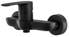 Gamma Pico, nástěnná sprchová baterie 150mm, černá matná, GMA-BPON-BK