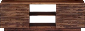 TV stolek 120 x 30 x 40 cm masivní akáciové dřevo 247701
