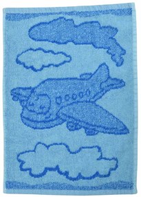 Profod Dětský ručník Plane blue 30x50 cm