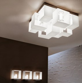 Domino stropní 9-lampa Panzeri