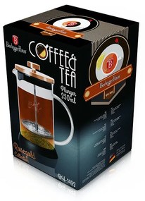 BERLINGERHAUS Konvička na čaj a kávu French Press 350 ml Rosegold collection BH-1493