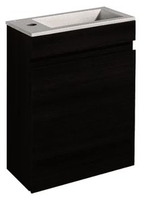 Koupelnová skříňka s umyvadlem Naturel Verona 40x53,2x22 cm tmavé dřevo VERONA40TD