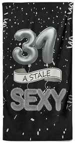 Osuška Stále sexy – černá (věk: 31)