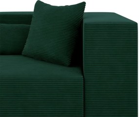 Dvoumístná modulární pohovka NOVA Poso 014 lahvově zelená