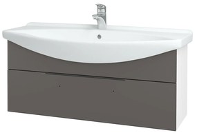 Dřevojas Koupelnová skříň TAKE IT SZZ 105 Varianta: D16  Beton tmavý / Úchytka T04 / D16 Beton tmavý