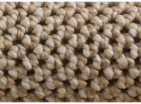 Vopi | Kusový koberec Loom 4300 beige - Kruh 120 cm průměr