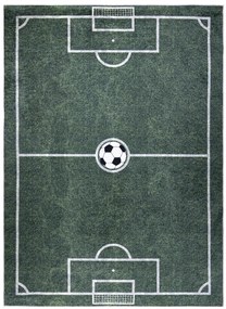 Dywany Łuszczów Dětský kusový koberec Bambino 2138 Football green Rozměry koberců: 120x170