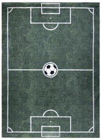 Dywany Łuszczów Dětský kusový koberec Bambino 2138 Football green Rozměry koberců: 160x220