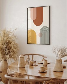 Oboustranný plakát Abstraktní Kompozice | 30 x 42 cm | DP351433