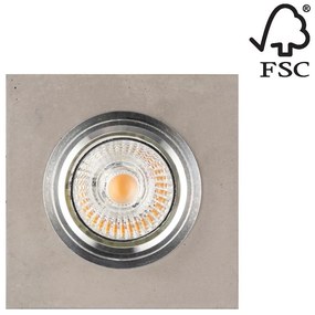 Spot-Light | Spot-Light 2515136 - LED Podhledové svítidlo VITAR 1xGU10/5W/230V beton | SP0746