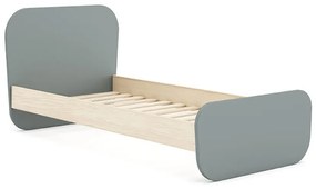 Dětská postel nabet 90 x 190 cm zelená MUZZA