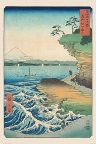 Postershop Plakát - Hiroshige, Seashore At Hoda