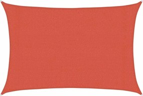 Stínící plachta 160 g/m² cihlová 3 x 4,5 m HDPE 311348