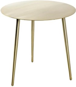 Sconto Přístavný stolek GOLDEX 2 zlatá