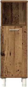 3dílná koupelnová sestava old wood kompozitní dřevo 3328567