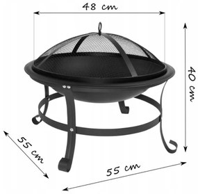 Bestent Zahradní gril - ohniště Family Gril