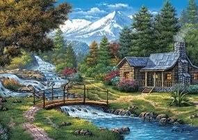 ART PUZZLE 5471 Puzzle Dva vodopády / 2000 dílků / od 15 let