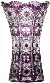 Váza Petra, barva fialová, výška 140 mm