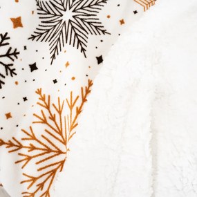 4Home Beránková deka Snowflake Glamour, 150 x 200 cm