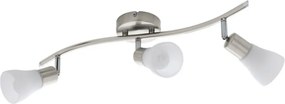Eglo 55426 - LED Bodové svítidlo 3xE14/4W/230V matný chrom