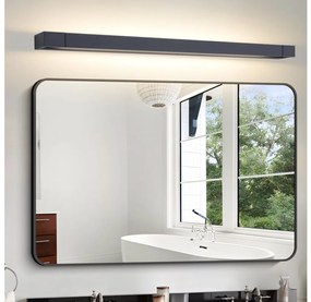 Brilagi-LED Koupelnové osvětlení zrcadla AQUA LINE LED/24W/230V 90 cm IP44 černá BRI317