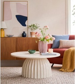 Kovový kulatý odkládací stolek ø 70 cm Veglia – Light &amp; Living