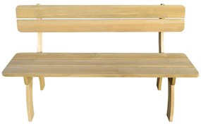 vidaXL Zahradní lavice 150 cm impregnované borové dřevo
