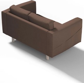 Potah na pohovku IKEA Norsborg 2-místná barva hnědá látka pletený vzor