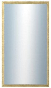DANTIK - Zarámované zrcadlo - rozměr s rámem cca 50x90 cm z lišty DEFINO zlatá (2898)