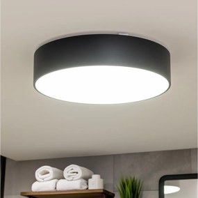 BRILAGI - Koupelnové stropní svítidlo POOL 4xE27/15W/230V pr. 50 cm IP54 černá