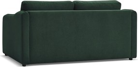 Zelená pohovka na každodenní spaní/rozkládací 178 cm Lenny – Bobochic Paris