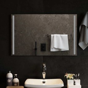 Koupelnové zrcadlo s LED osvětlením 80x50 cm 151748