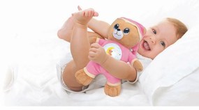 Teddies Plyšový medvídek Usínáček 32 cm, růžová