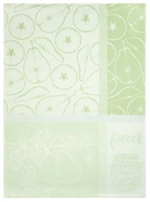 SCANquilt utěrka DESIGN pear světle zelená 50 x 70 cm