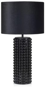 Černá stolní lampa Markslöjd Proud, ø 34 cm