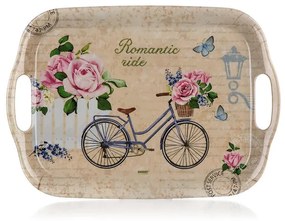 Sada melaminových táců ROMANTIC RIDE 2 ks