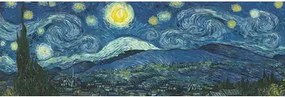 EUROGRAPHICS Panoramatické puzzle Hvězdná noc / 1000 dílků / 99 x 33 c
