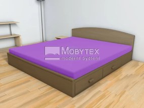 MATĚJOVSKÝ Prostěradlo světle fialové Froté Exkluziv 160x200/25