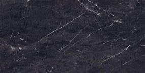Mexen Sintra Black gres glazovaný rekt. G1, dlaždice podlahová-stěnová 120 x 60 cm, vysoký lesk - TL204-120-060-00